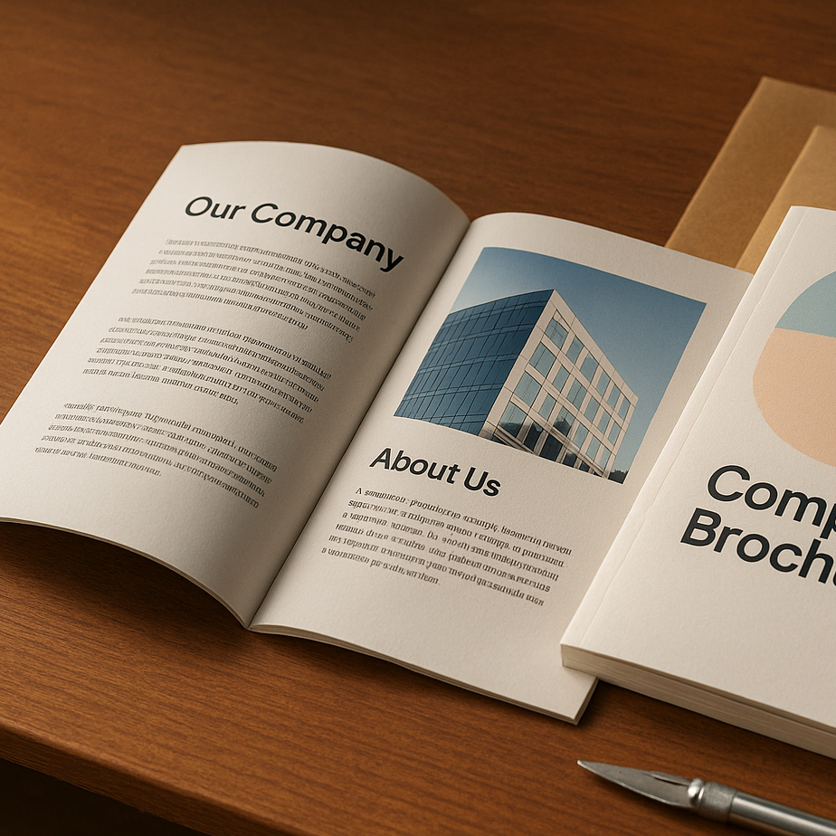 Booklet Printing – Custom Folded Booklets & Brochures – Easy Print